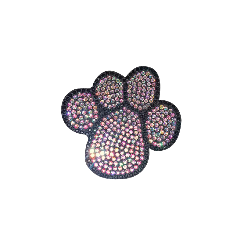 Diamond Crystal Dog Paw Car Sticker - Xingyue Guangzhou Trading Co., Ltd.